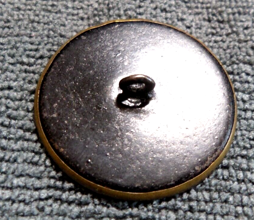 Antique Metal Picture Button Mythology Neptune God Of The Seas Poseidon ...