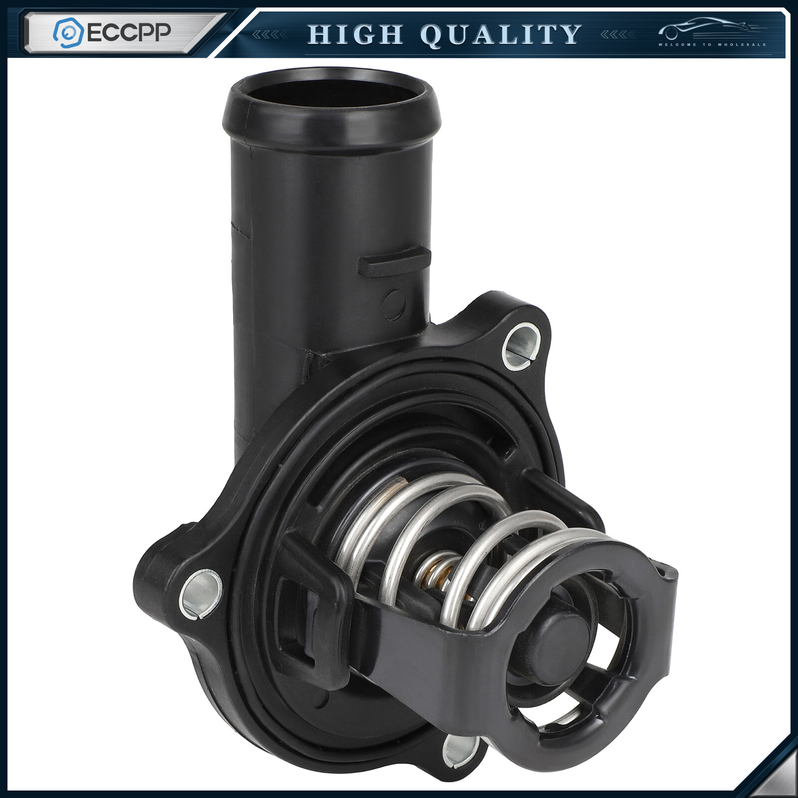 Thermostat Housing For Audi Q7 4.2L 2011-2012 Volkswagen Touareg 3.0L ...