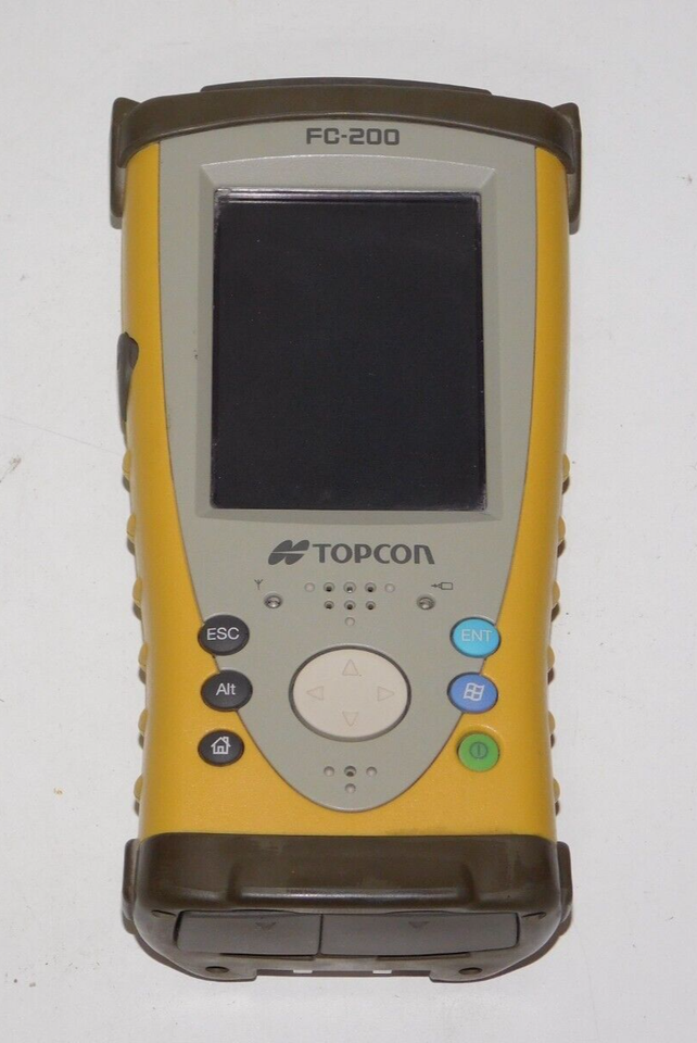 Topcon FC-200 Field Controller Total Station Data Collector Windows CE ...
