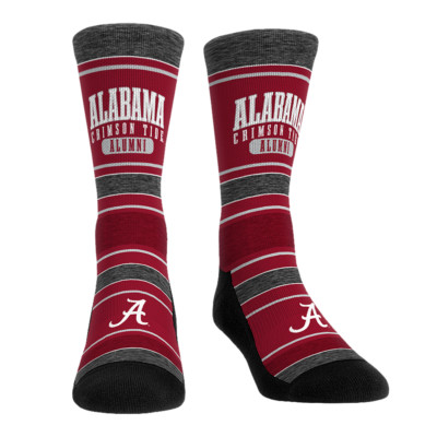 NCAA Alabama Crimson Tide - Alumni Rock 'Em Socks | eBay