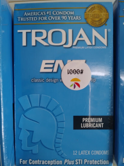 TROJAN ENZ Armor Premium Lubricant Latex Condom Retail Box 3ct/12ct ...