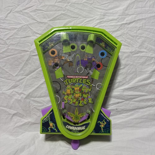 Teenage Mutant Ninja Turtles Table Top Desktop Pinball Nickelodeon TMNT ...