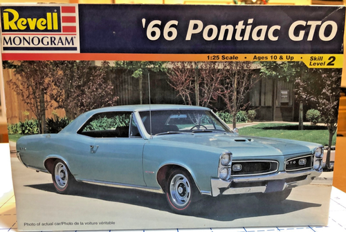 Revell/Monogram 1966 Pontiac GTO model kit | eBay