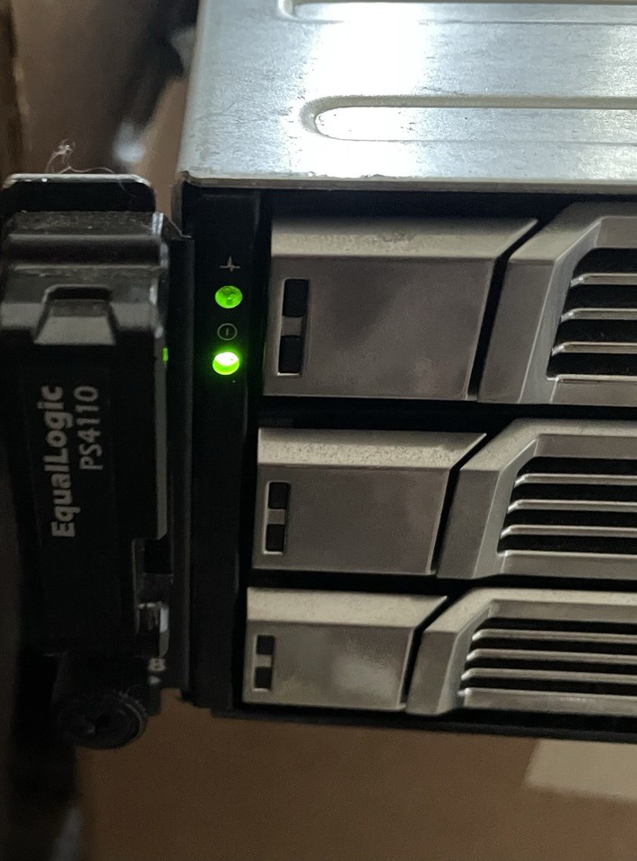 Dell EqualLogic PS4110E 12x 3TB NL SAS 3.5" 10gbe PS4100 NO HDD ...