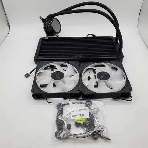 ASUS ROG Strix LC II 280 ARGB All-in-One Liquid CPU cooler (AIO) with ...