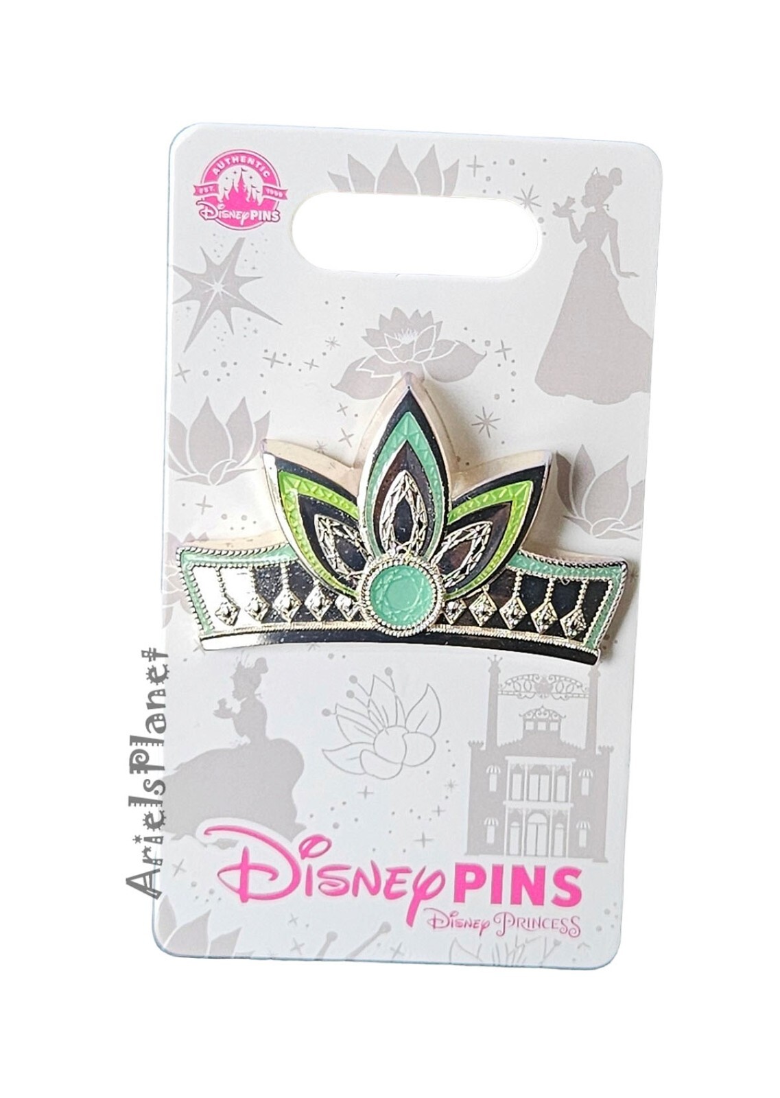 Walt Disney World Parks Princess Tiana Crown Tiara Pin | eBay