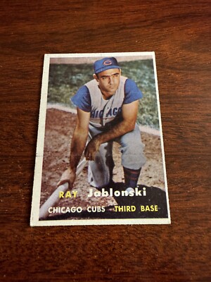1957 Topps #218 Ray Jablonski. VG/EX | eBay