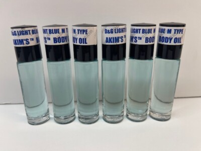 Akim's Perfume Body Oil 0.5 oz (6pc) D & G LIGHT BLUE M | eBay