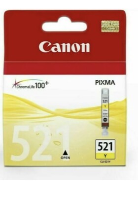 Canon CLI-521 Printer Cartridge Yellow - No box | eBay UK