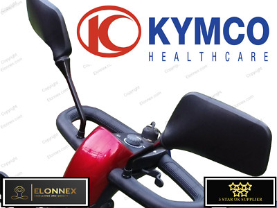 KYMCO MOBILITY SCOOTER MIRRORS PAIR FITS ALL KYMCO MODELS | eBay