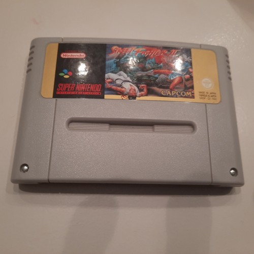 jeu nintendo snes street fighters 2 en loose | eBay