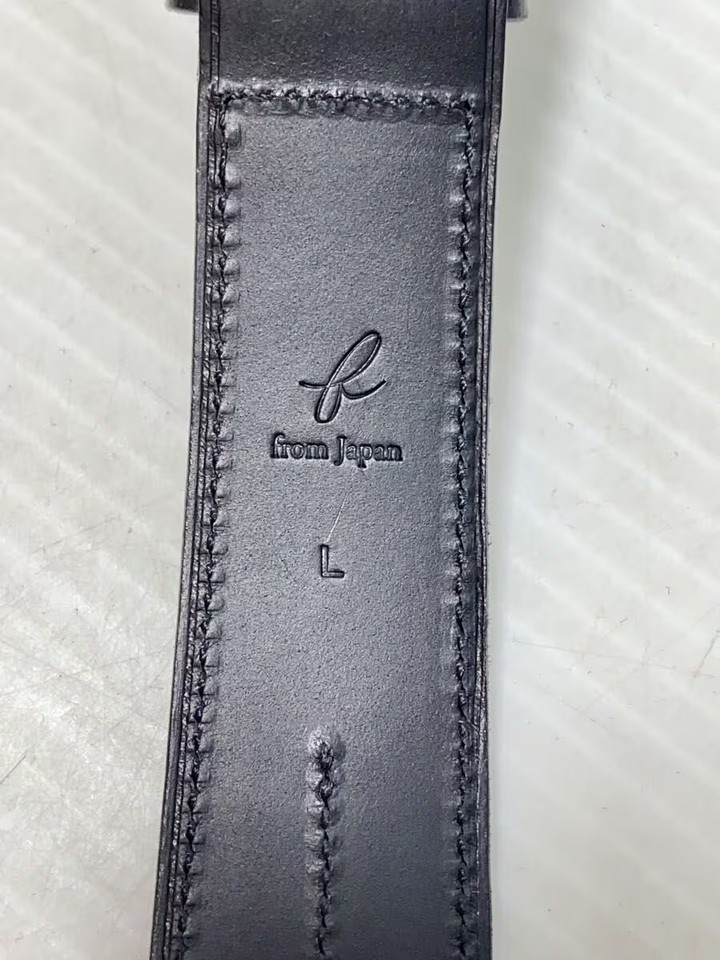 Forme Belt Leather Black Men's flp-25 L | eBay UK