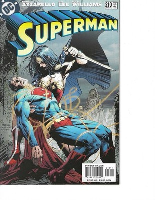 Superman #210 Batman, Wonder Woman 2004 DC Comics Jim Lee cover art ...