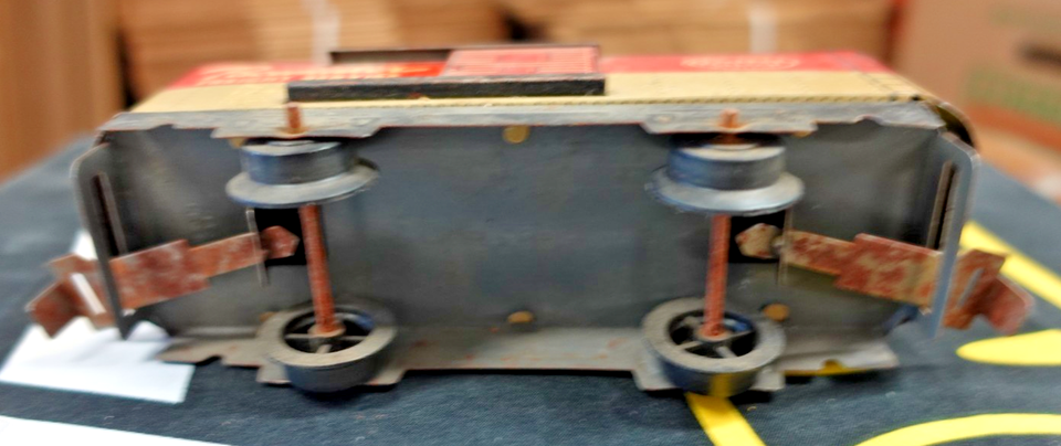 Vintage Marx Tin New York Central Pacemaker Freight Service Box Car | eBay