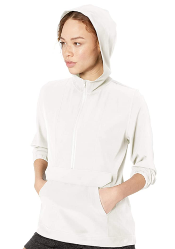 Soybu Womens Ascendant 1/4 ZIP Pullover Hoodie Top Moisture Wicking UPF ...