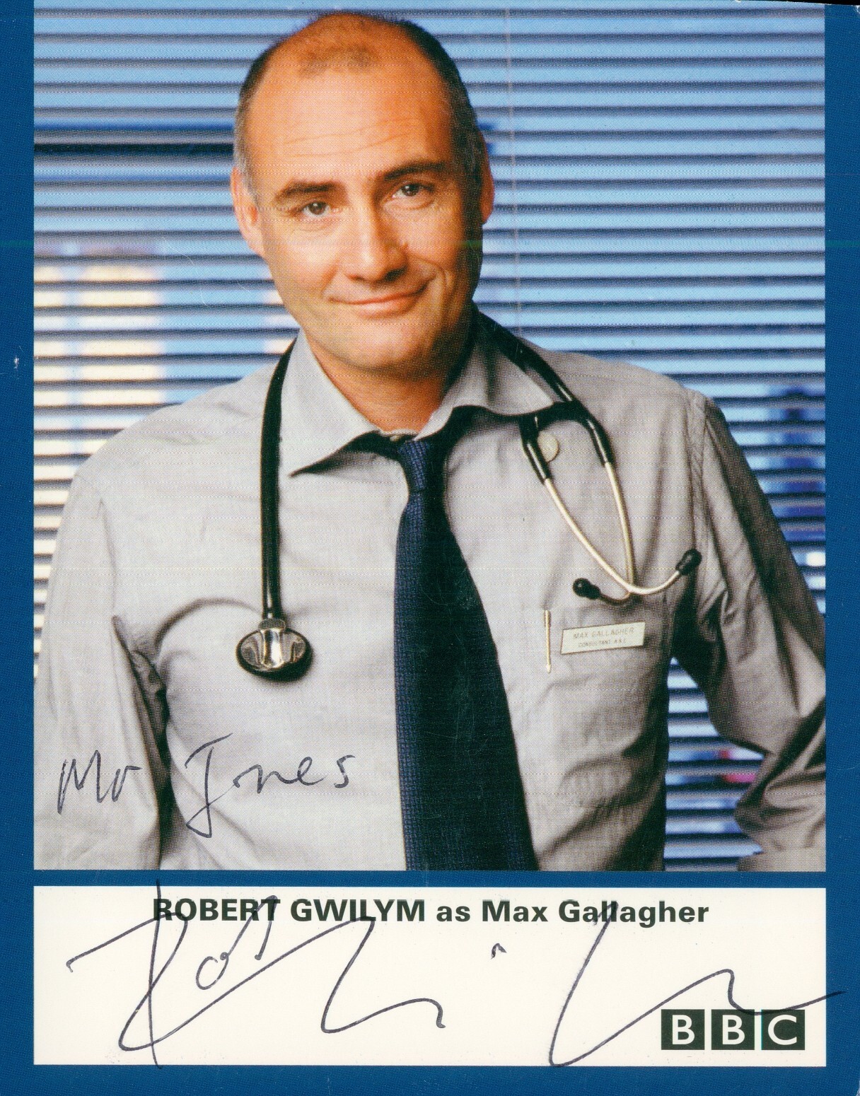 Robert Gwilym - Max Gallagher - Signed Autograph | eBay UK