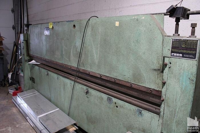 10' x 16 GA ROTO-DIE "10" HYDRAULIC PRESS BRAKE w/FOOT PEDAL - 7.5 HP ...