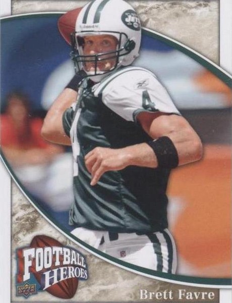 2009 Upper Deck Football Heroes - #2 Brett Favre for sale online | eBay