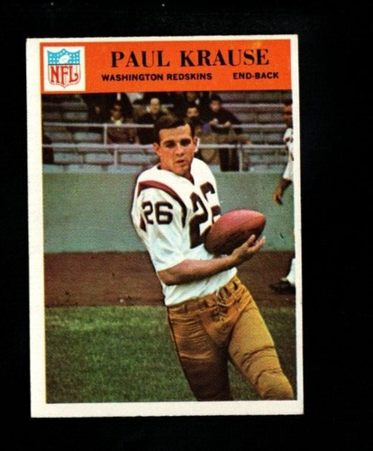 2507* 1966 Philadelphia # 186 Paul Krause RC NM | eBay