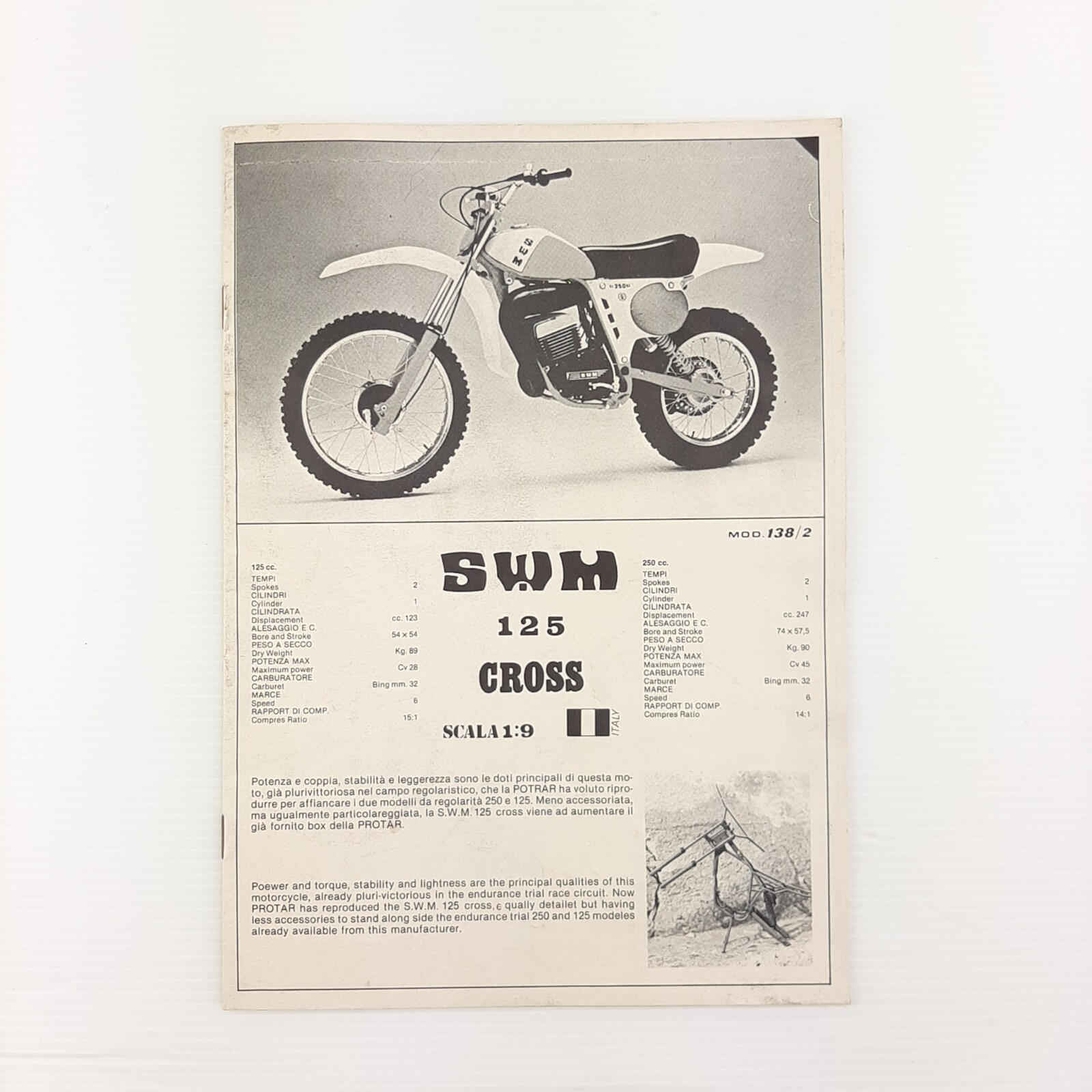 Catalog Technical Instructions And Of Mount - SWM 125 Cross - Made IN ...