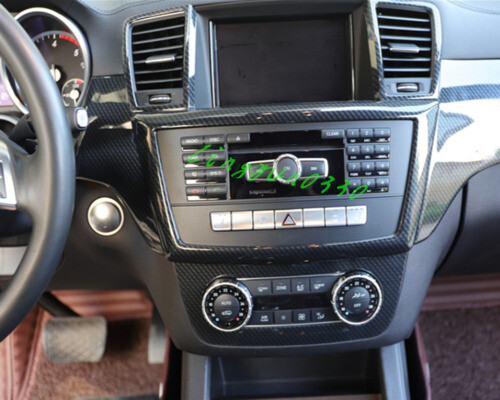 Carbon Fiber Look Interior Decoration Of Trim For Benz ML W166 GL X166 ...