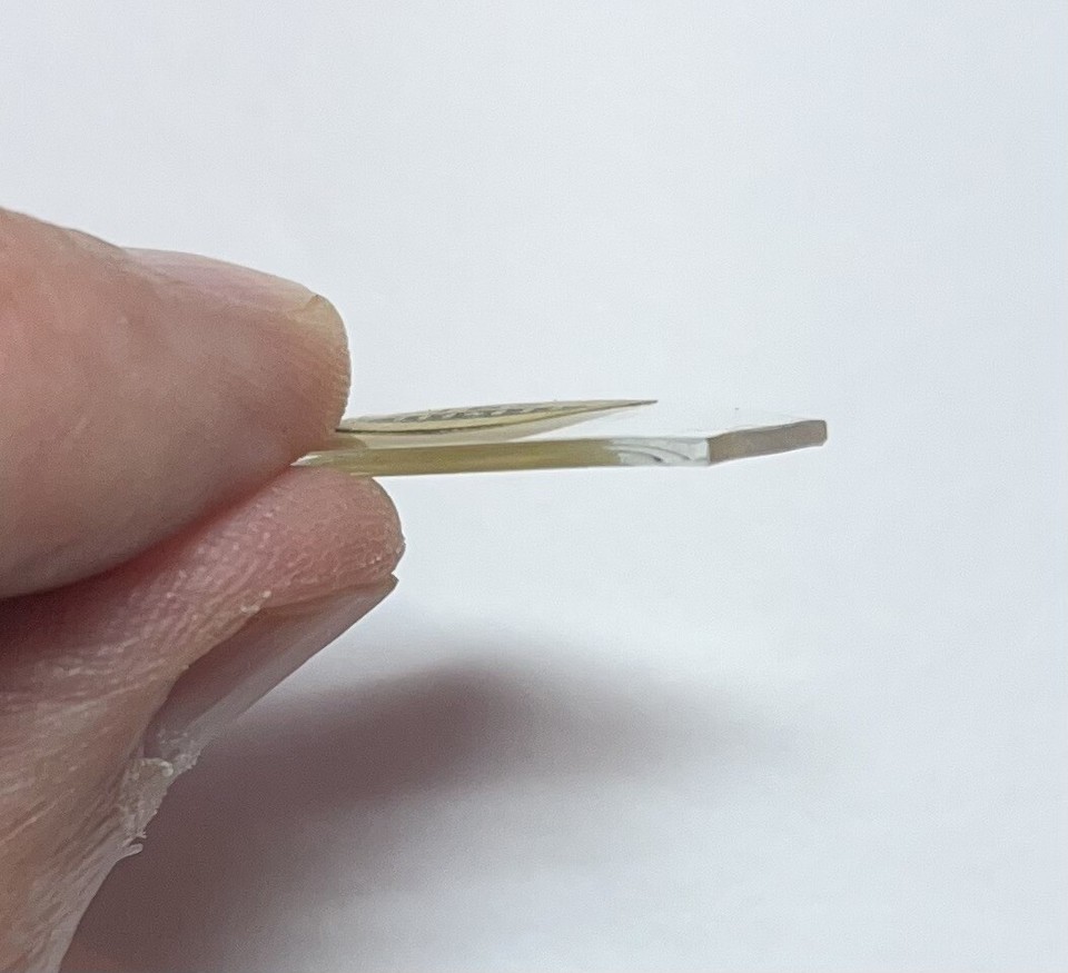 NOS Vintage 1930s Glass Crystal for a Hamilton 14K Solid Gold Andrews ...