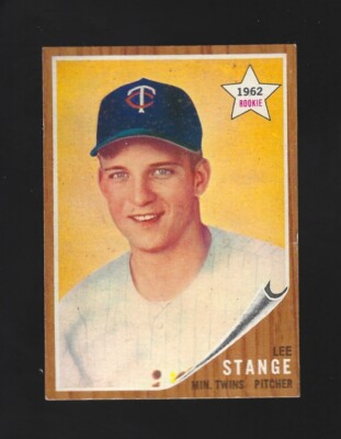 1962 TOPPS LEE STRANGE # 321 NEAR MINT + | eBay