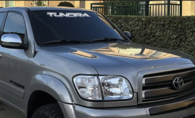 Premium Windshield Banner Vinyl Decal Sticker for Tundra Toyota SR5 TRD ...