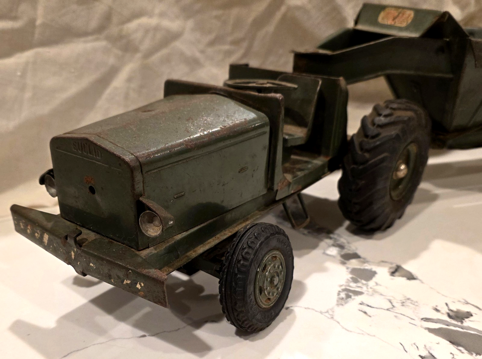 Huge Vintage 1949 DOEPKE Model Toys Euclid Bottom Dump Truck / Earth ...