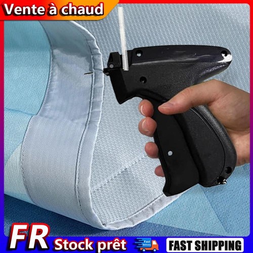Label Gun with 6 Needles Stitch Hemming Gun Quilt Tacking Gun for ...