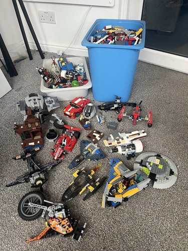 11kg Lego, Lego Technic, Lego Job Lot Lego Batman Car Helicopter Lego ...
