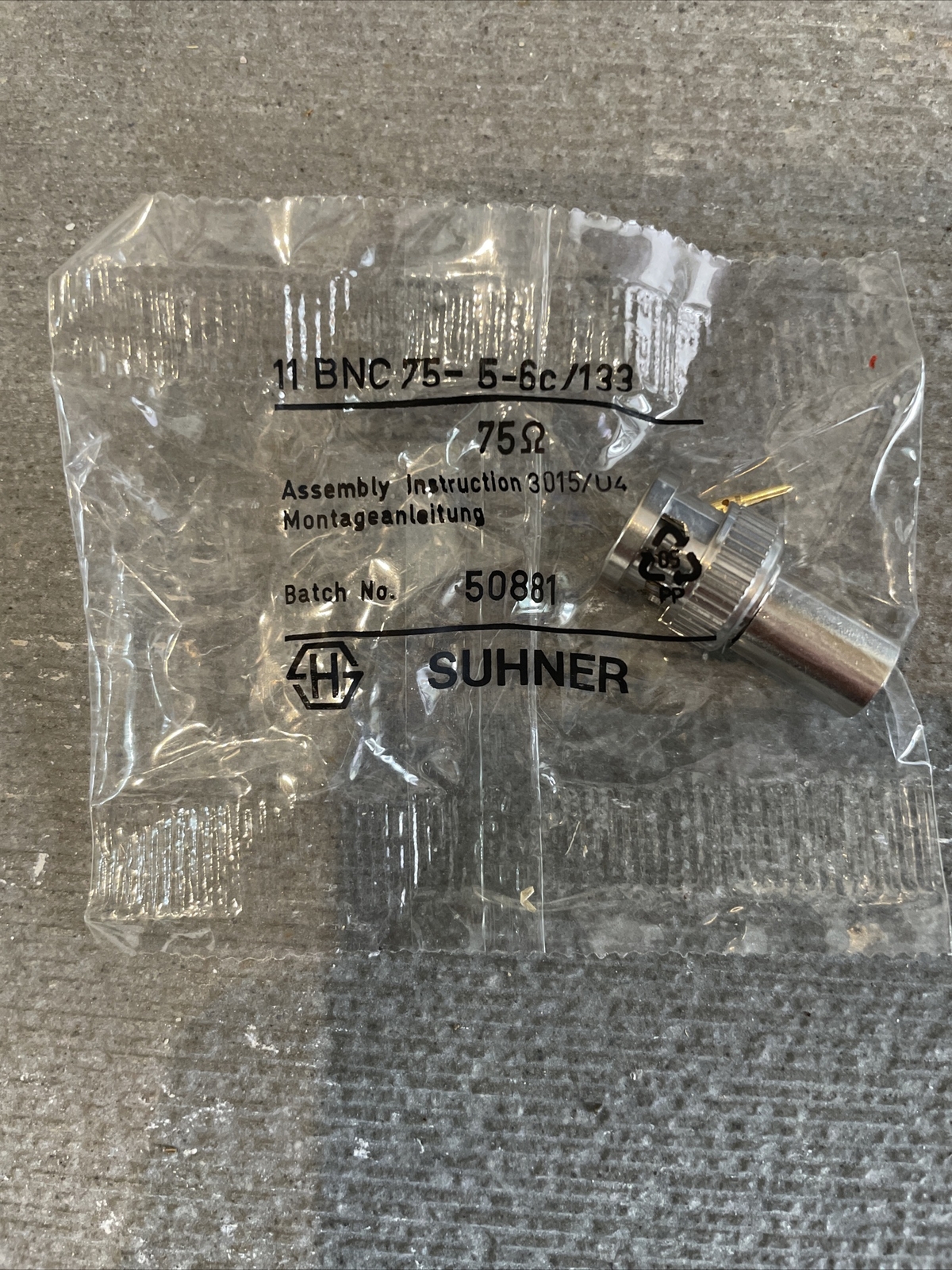 10 x Huber+Suhner BNC Connector | eBay