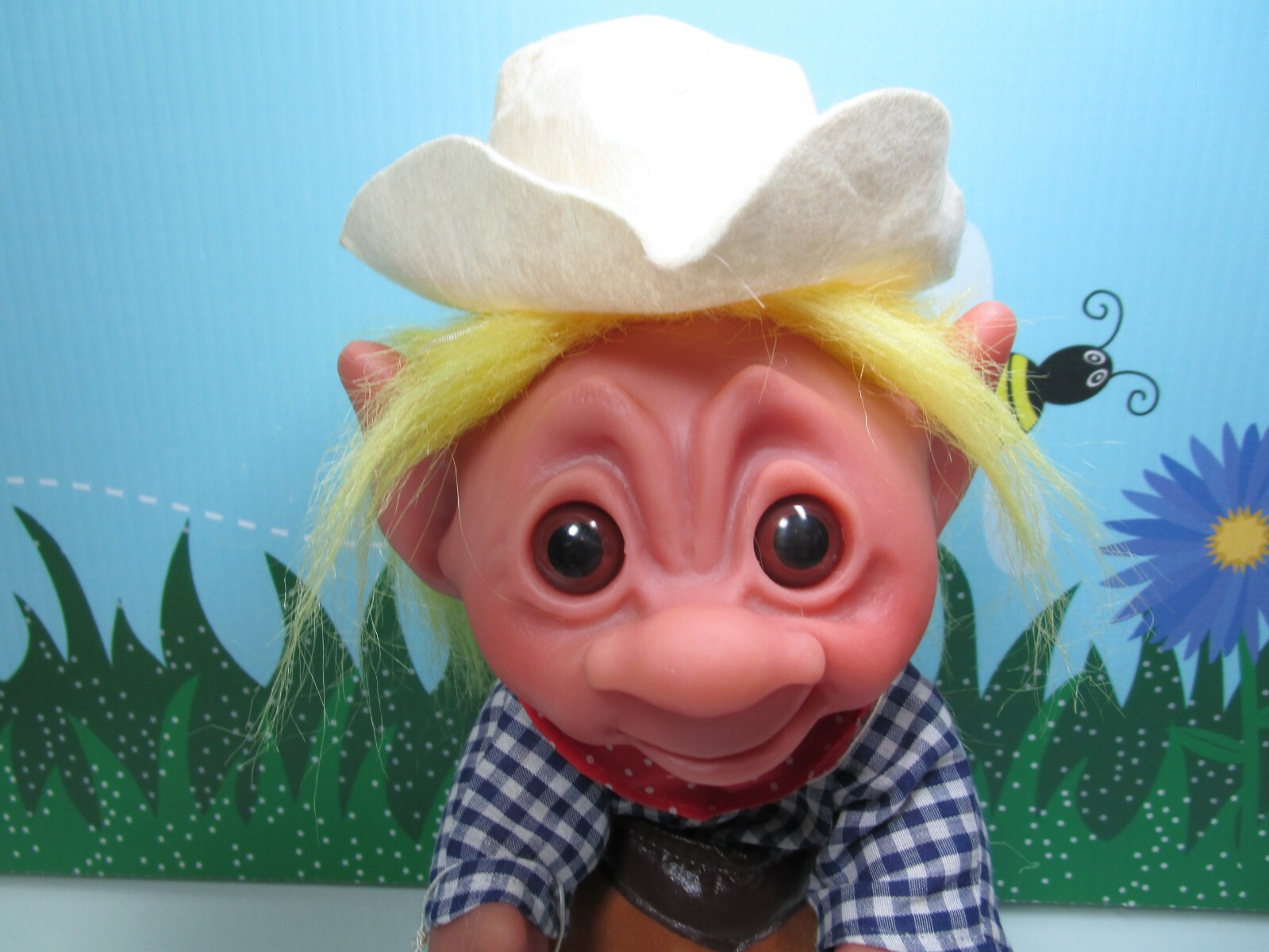 1977 COWBOY RAWHIDE w/HAND TAG - 9" Dam Troll Doll | eBay