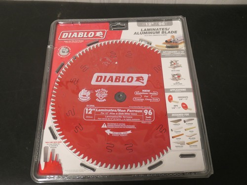 Diablo D1296L Medium Aluminum Saw Blade, 96T x 12" | eBay