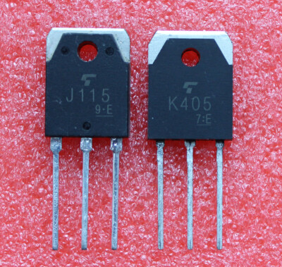 5pairs 2SJ115/2SK405 J115/K405 TO-3P | eBay