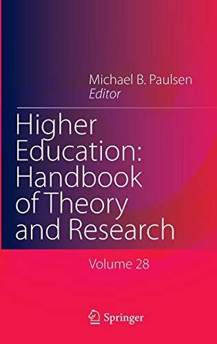 Higher Education: Handbook of Theory and Research: Volume 28 by Paulsen New-, 9789400758353| eBay