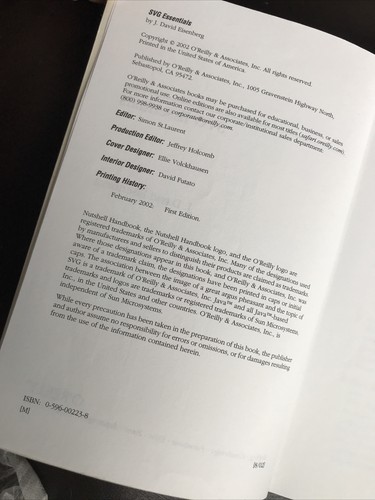 SVG Essentials : Producing scalable vector graphics with XML, David Eisenberg 9780596002237| eBay