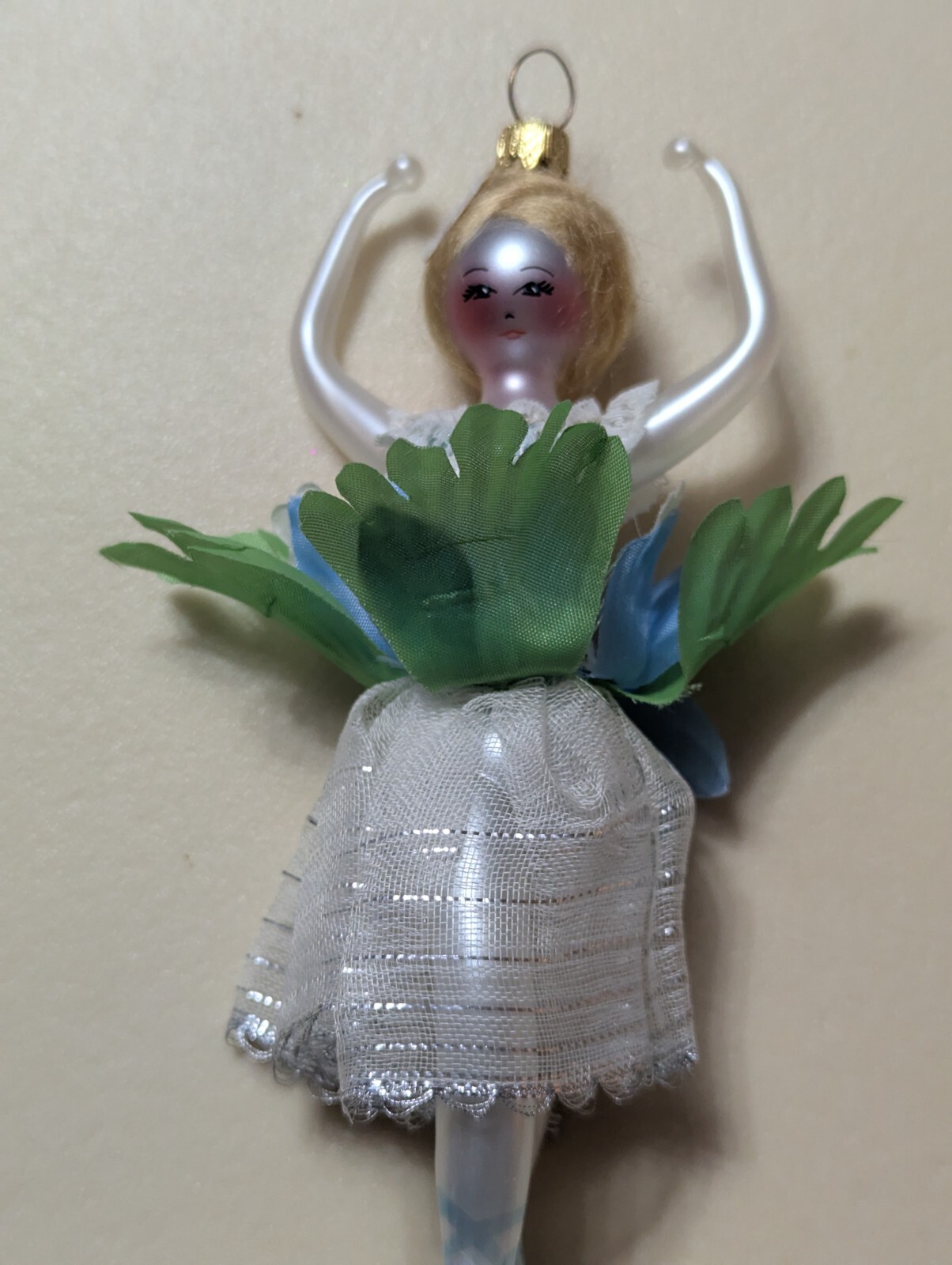 Soffieria De Carlini Fantasia Emerald Dancing Fairy Flower Ornament ...