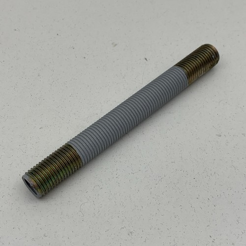 (6-Pack) 4-1/2" Length Threaded Light Fixture Hanging Steel Rod 1/2" OD ...