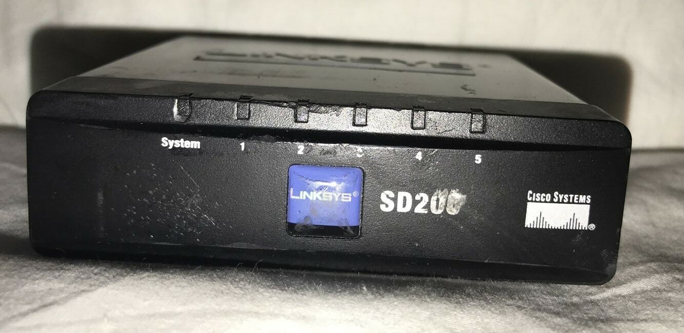 Linksys Cisco Small Business Unmanaged (SD205) 5-Ports External Switch ...