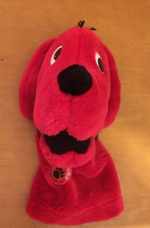 Dakin Clifford The Big Red Dog Hand Puppet from 1990 12" | eBay