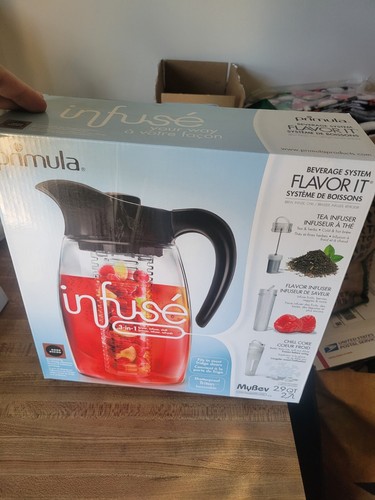 Primula Water Infuser Infusion Flavor Pitcher 2.9qt/2.7L PFRE-3739 BPA ...