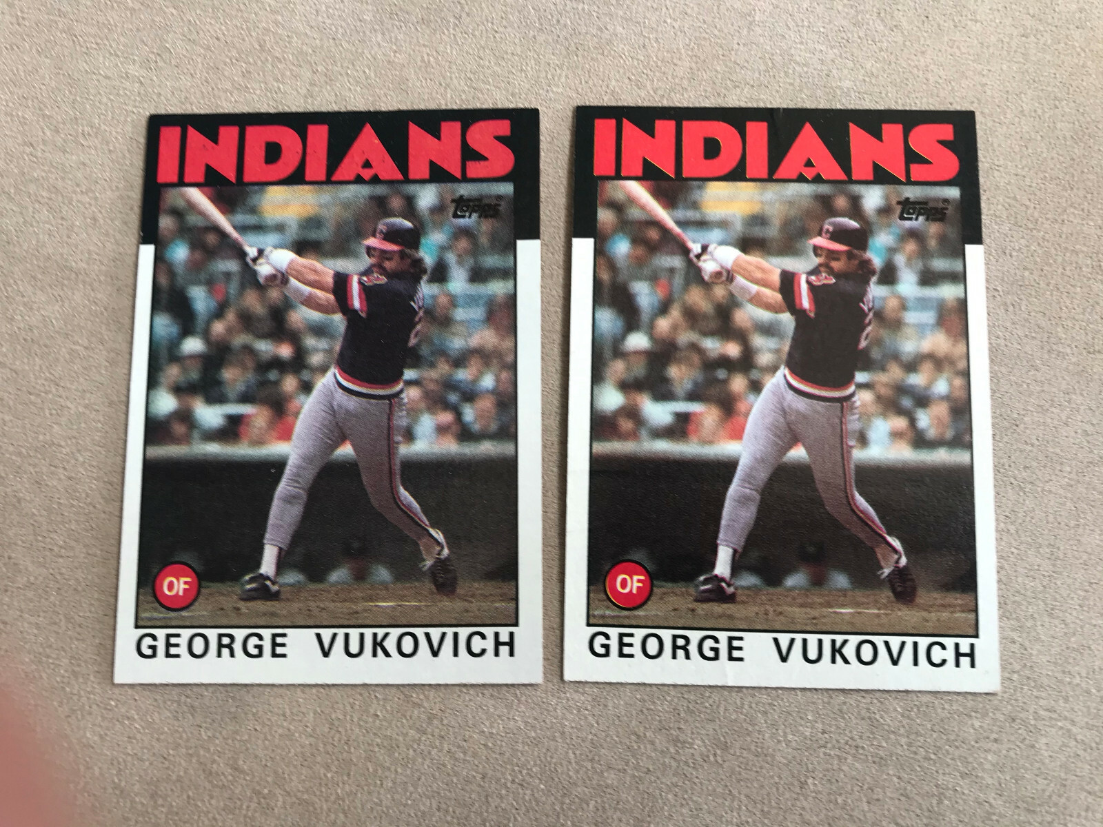 1986 Topps - George Vukovich #483 for sale online | eBay