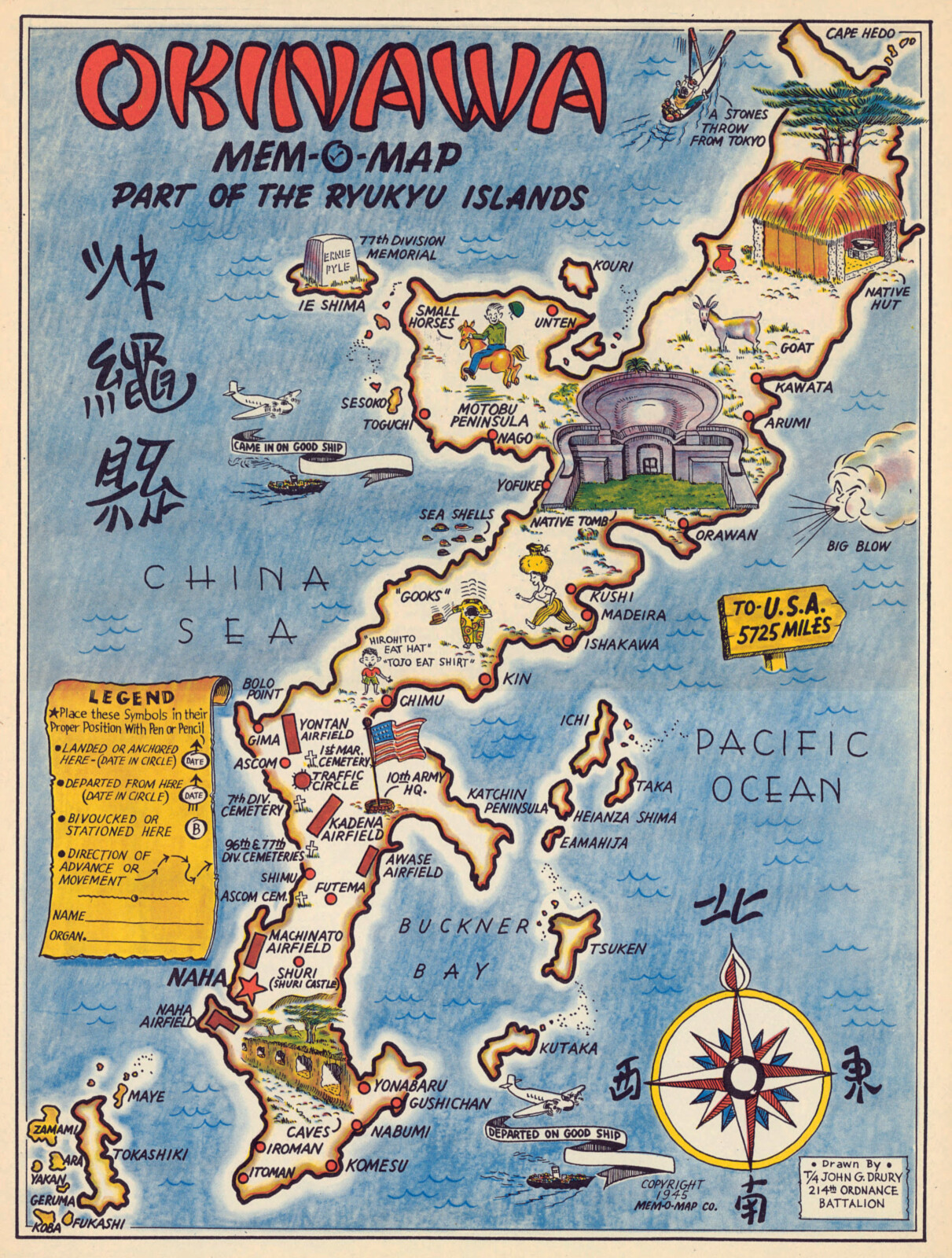 Map Of Ryukyu Kingdom