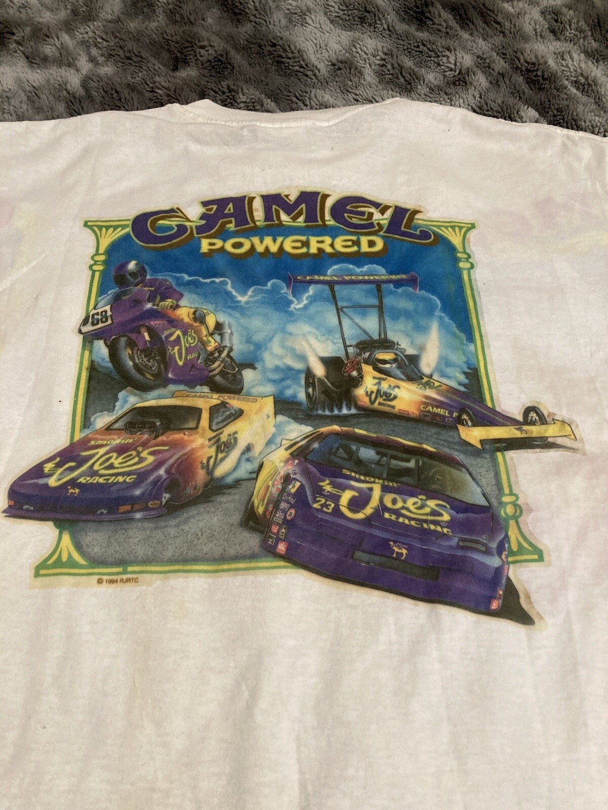 Vintage Men's 1994 Smokin' Joe's Camel Powered Racing… - Gem