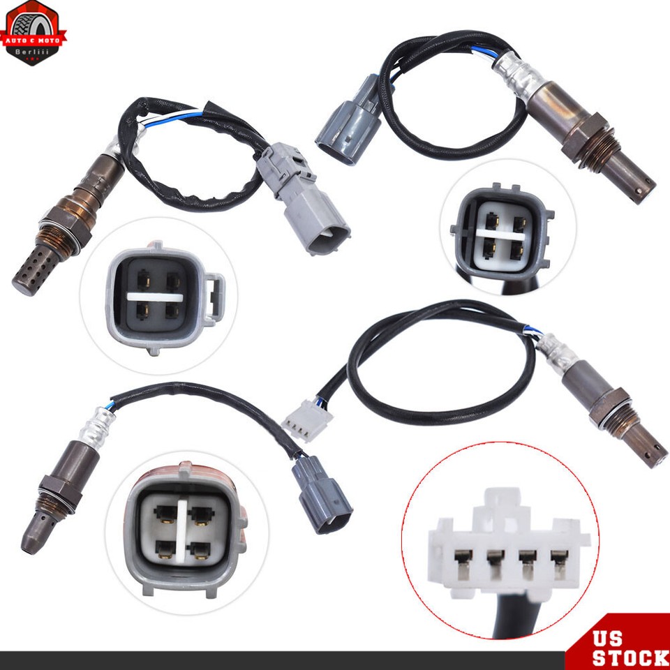 4Pcs Oxygen O2 Sensor Upstream&Downstream For 2004 2005 2006 Toyota ...