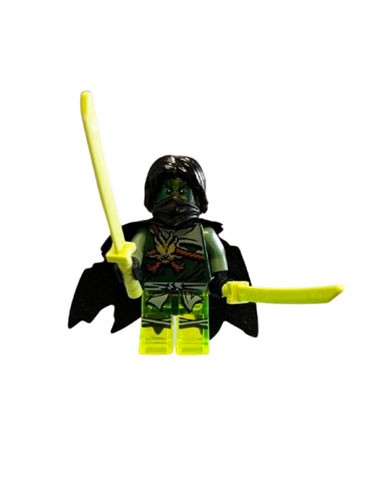 LEGO Minifigure - Ninjago - MORRO (Possessed) with Swords - Mini Figure ...