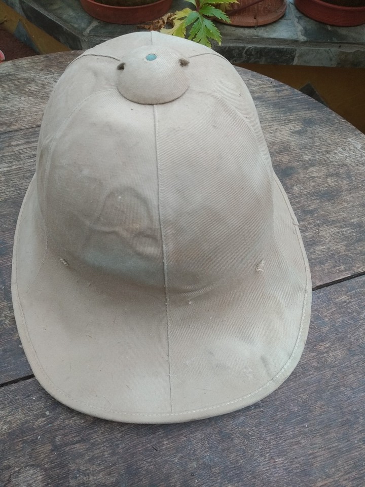 Vintage Pith Helmet Large Size | eBay UK