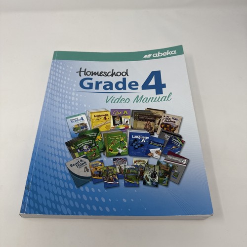 Abeka Grade 4 Homeschool Video Manual 4th Grade Lesson Plans | eBay