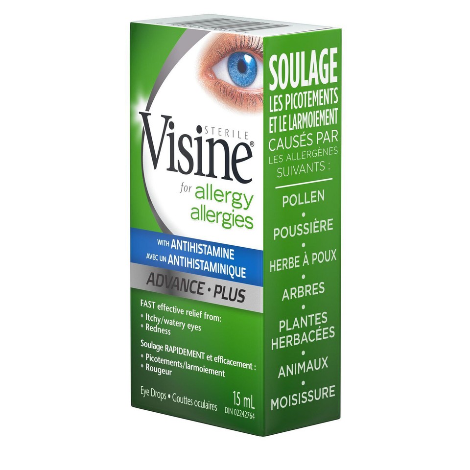 VISINE® Advance Allergy Eye Drops, 15 mL | eBay